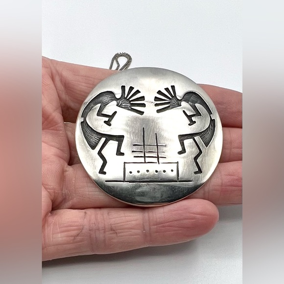 Hopi | Accessories | Vintage Hopi Handmade Sterling Silver Kokopelli ...